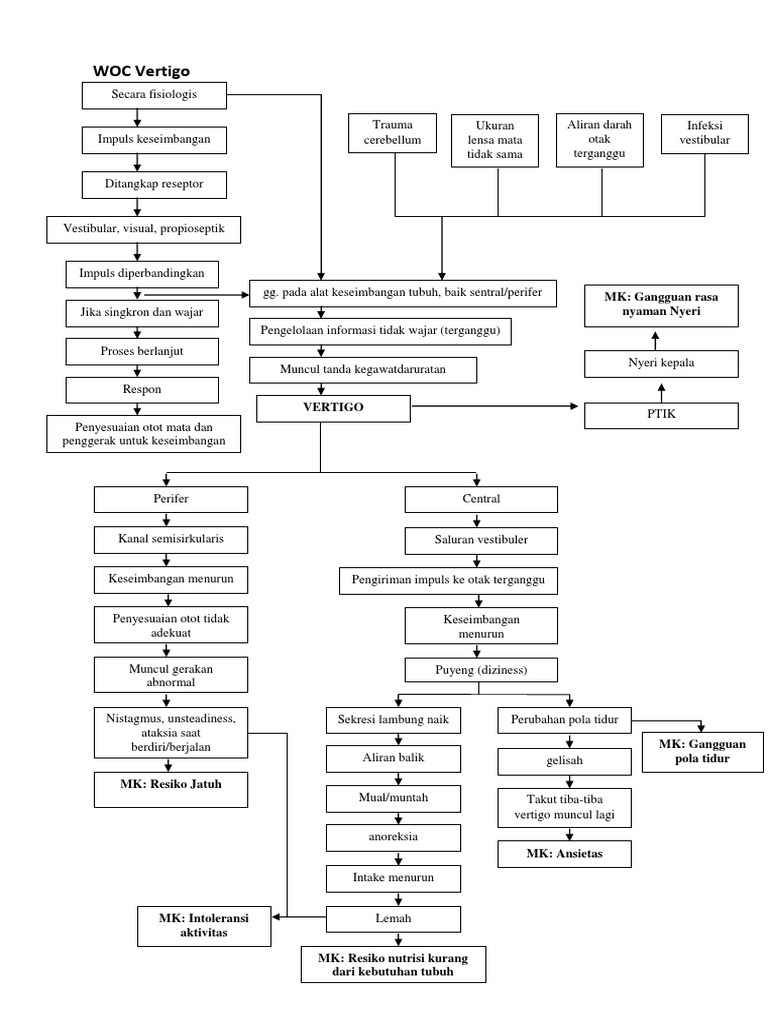 Pathway dan Manajemen Vertigo | PDF