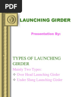 Launching Girder Assembly Checklist | PDF | Crane (Machine) | Components