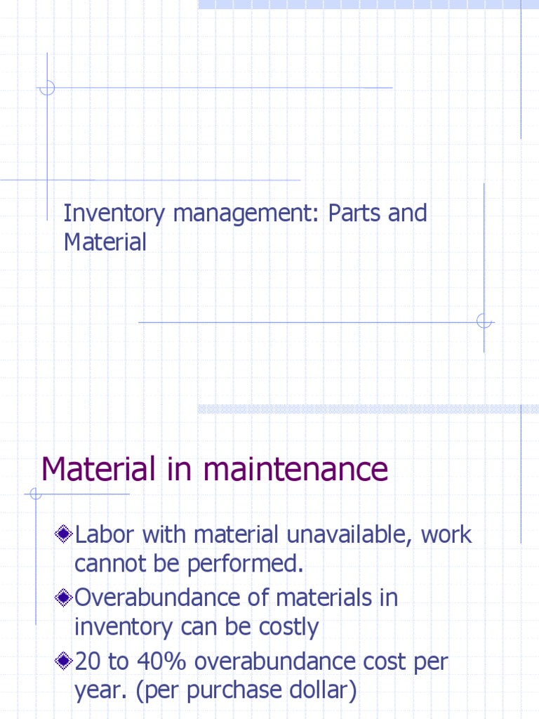 3-2 Inventory Management | PDF | Inventory | Warehouse