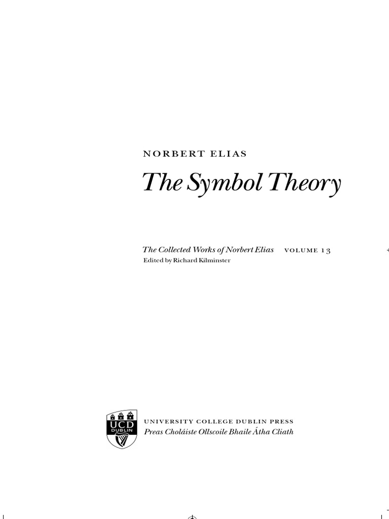 The Symbol Theory: Norbert Elias | PDF | Symbols | Theory