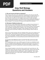Case Study - The Wolves of Isle Royale | PDF | Predation | Island