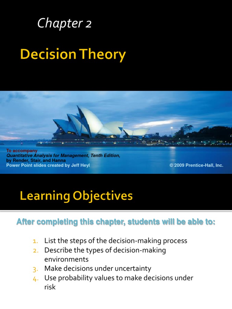 To Accompany: Quantitative Analysis For Management, Tenth Edition | PDF ...