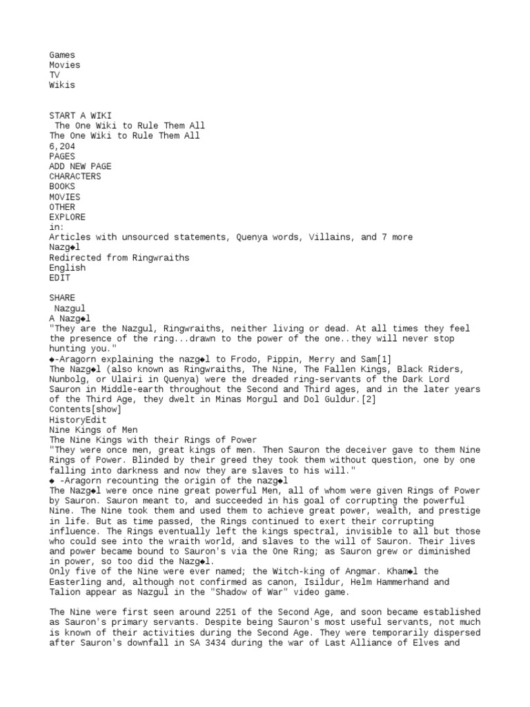 Lotr | PDF | The Lord Of The Rings | Middle Earth Books