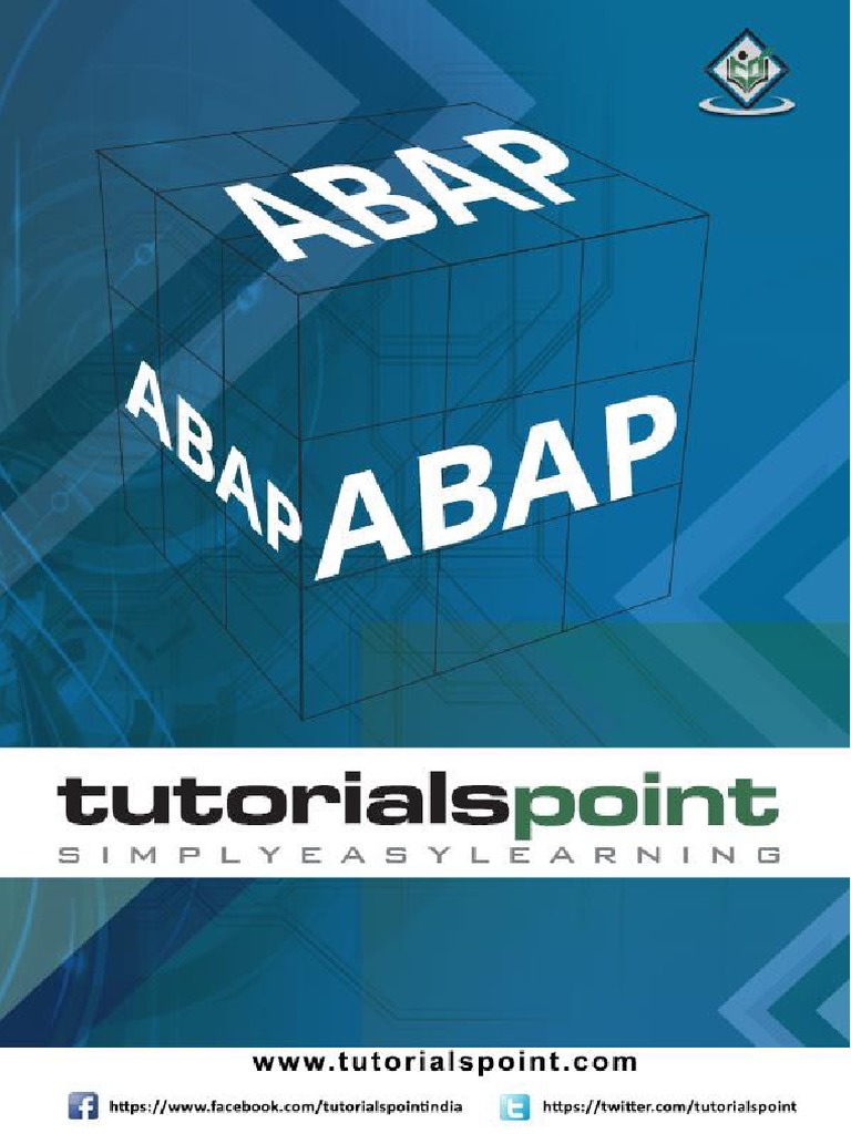 Sap Abap Tutorial Pdf Data Type Variable Computer Science