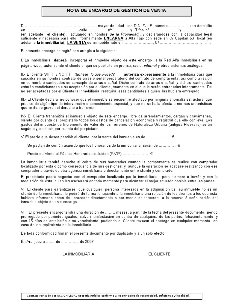 Plantilla Nota de Encargo | PDF | Economias | Gobierno