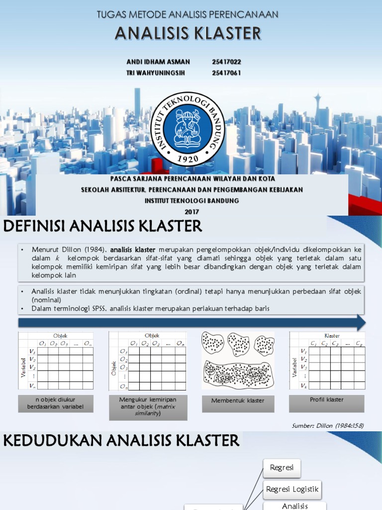 Analisis Klaster | PDF