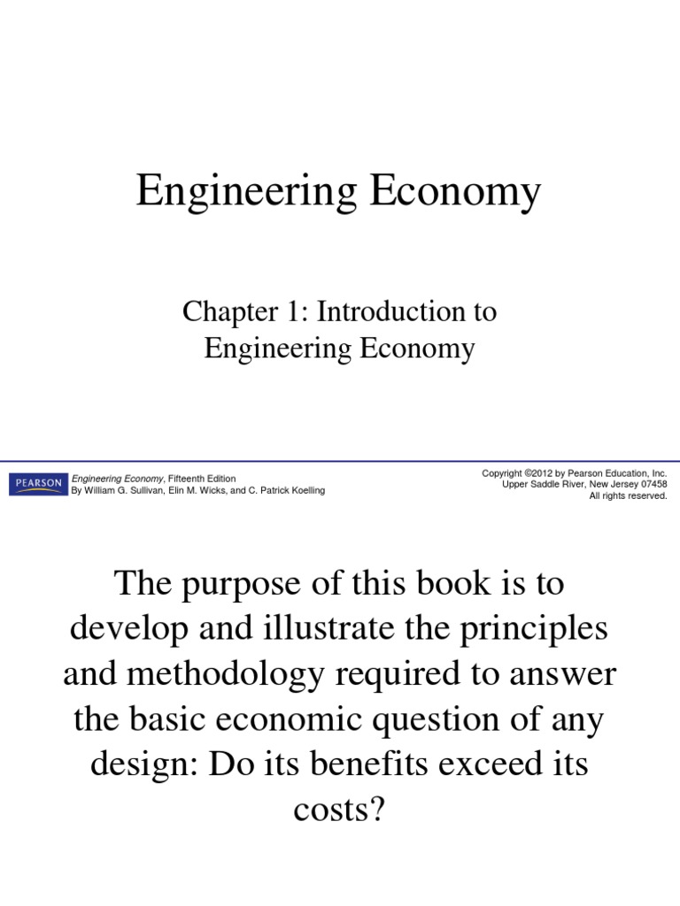 1-Introduction To Engineering Economy | PDF | Engineering | Cognition