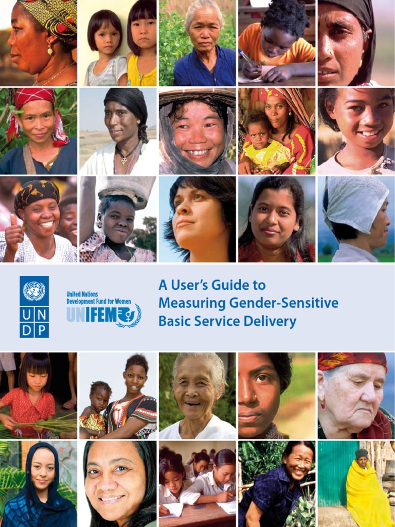 A User's Guide To Measuring Gender-Sensitive Basic Service Delivery ...
