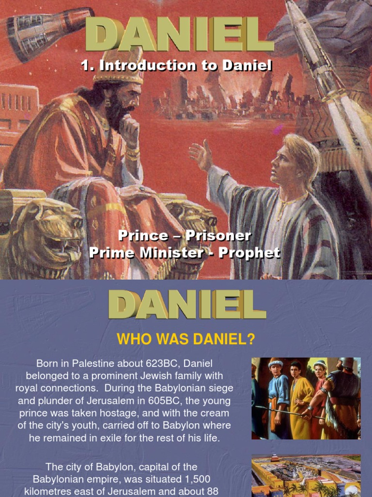 Introduction to the Book of Daniel | PDF | Daniel (Biblical Figure ...