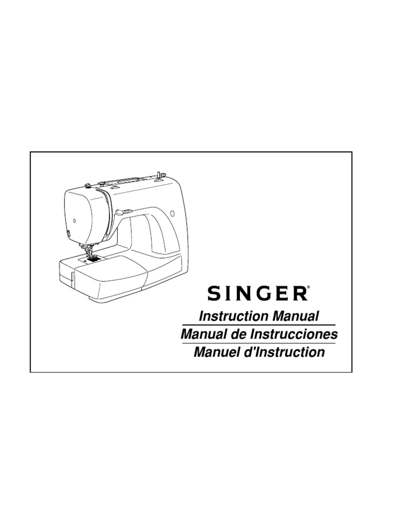 Singer 3116 Simple Instruction Manual 121397 | PDF | Textiles ...