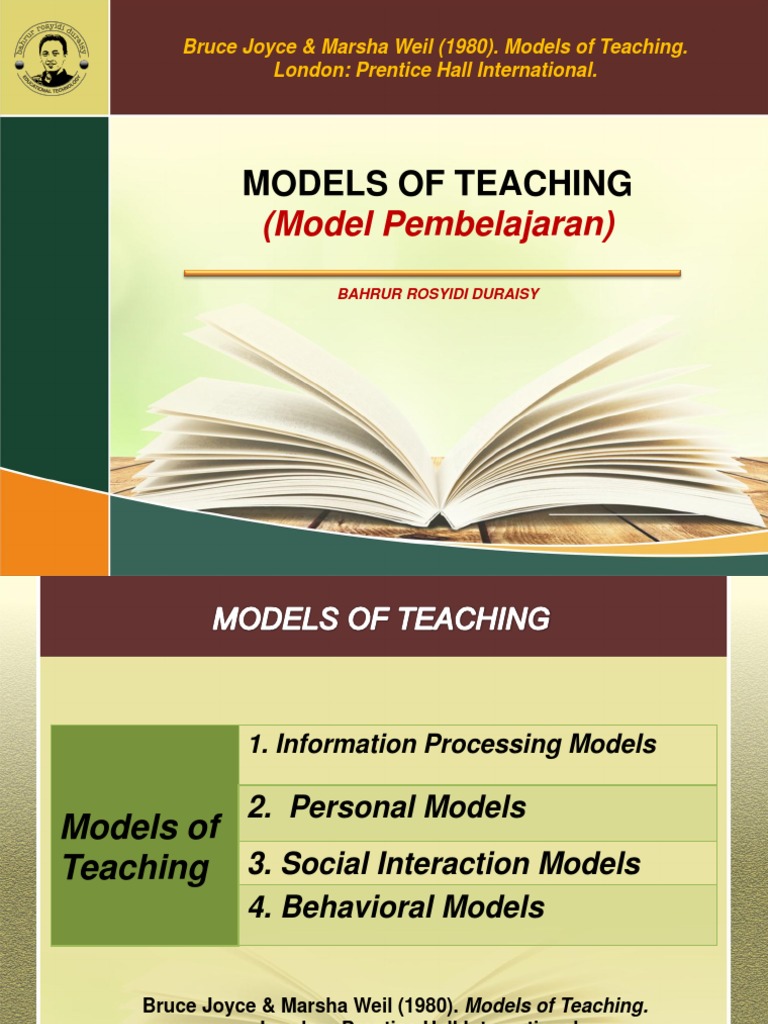 Models of Teaching | PDF