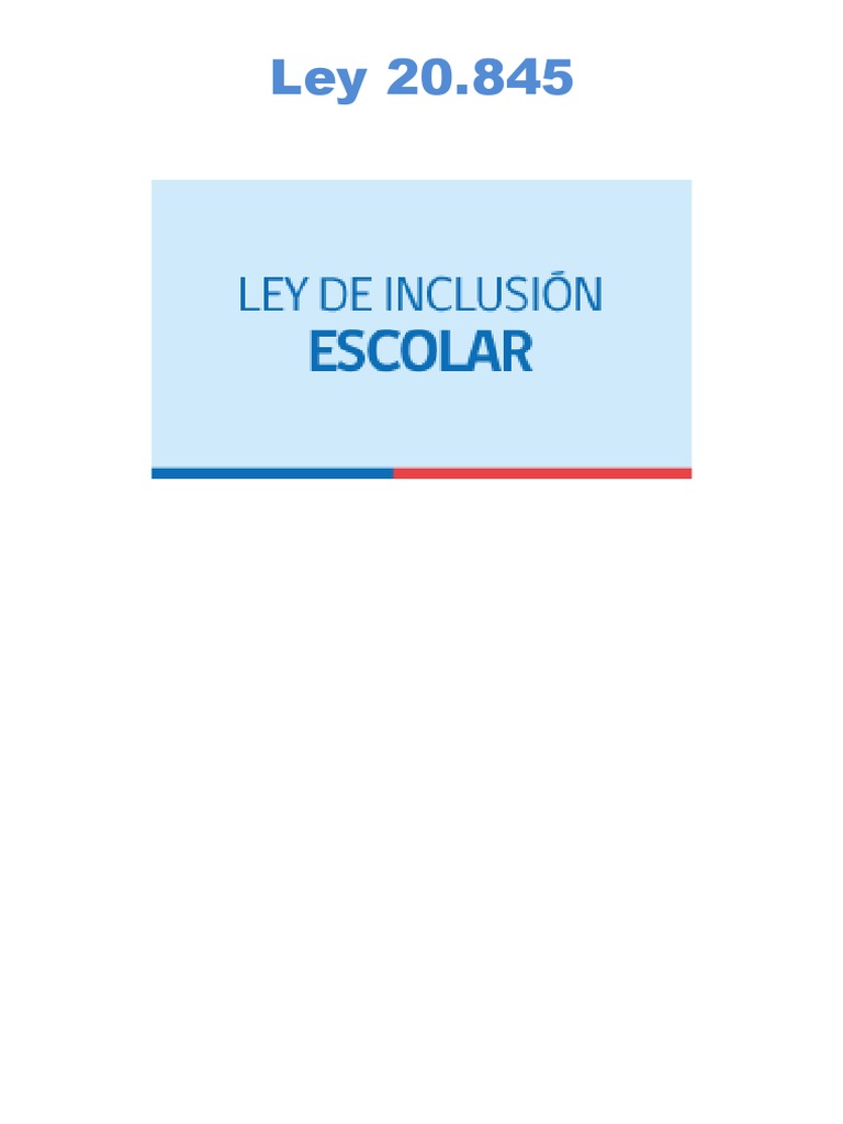Ley 20845 | PDF