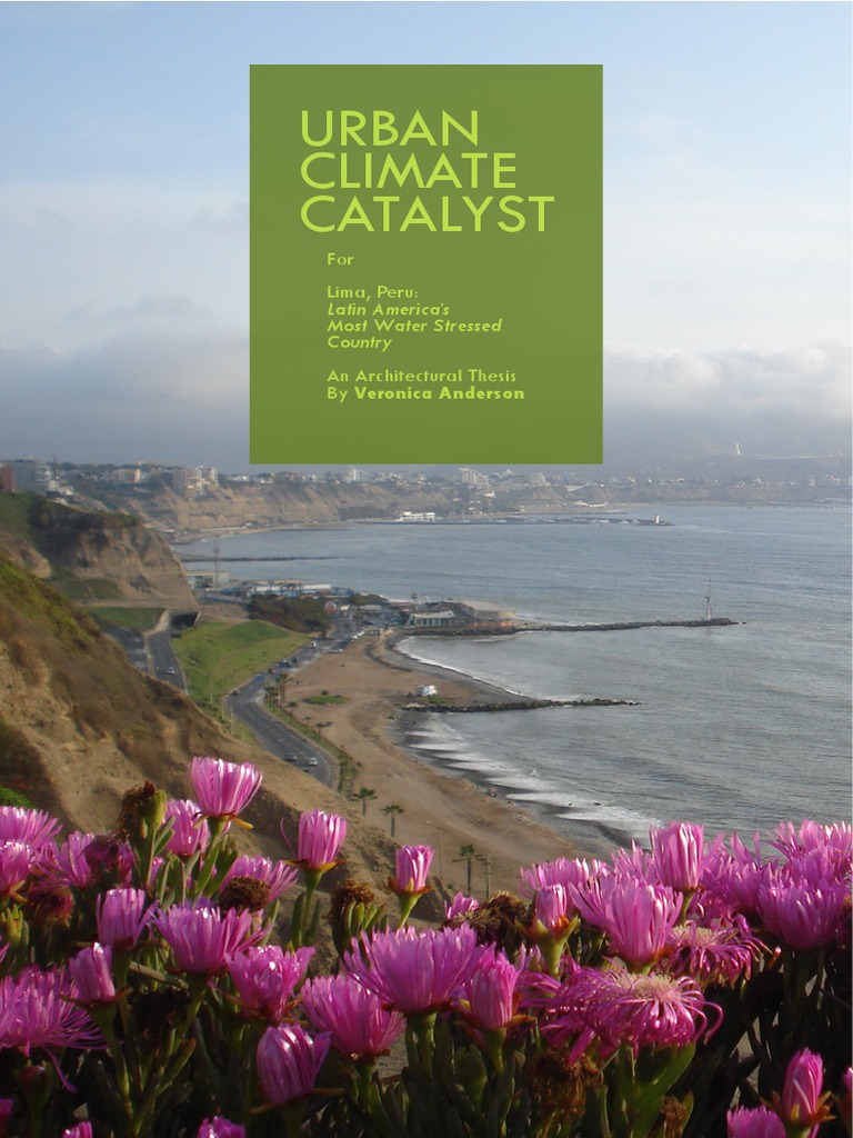 Urban Climate Catalyst, Lima Peru | PDF | Sustainability | Sustainable ...