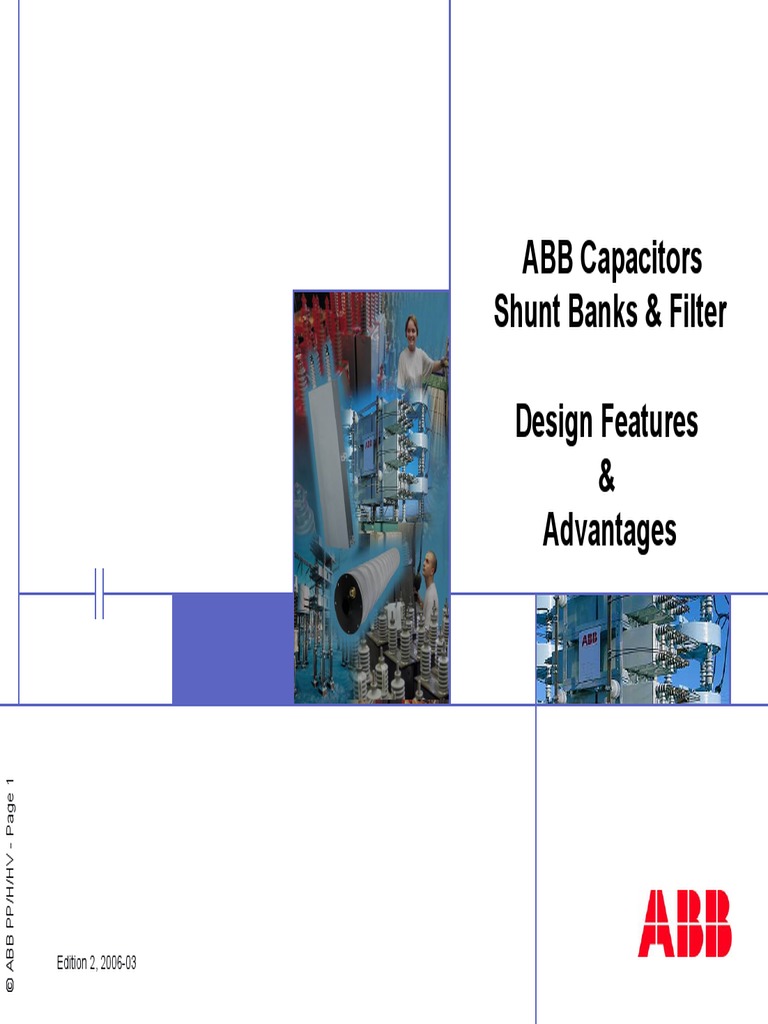 Power Capacitors Design | PDF | Capacitor | High Voltage Direct Current