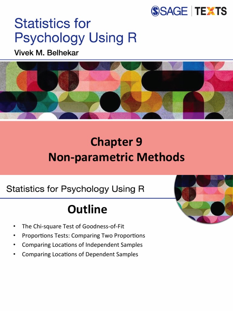 Non-Parametric Methods: Statistics For Psychology | PDF | Evaluation ...