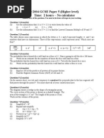 Simoc S4 | PDF | Equations | Quadratic Equation
