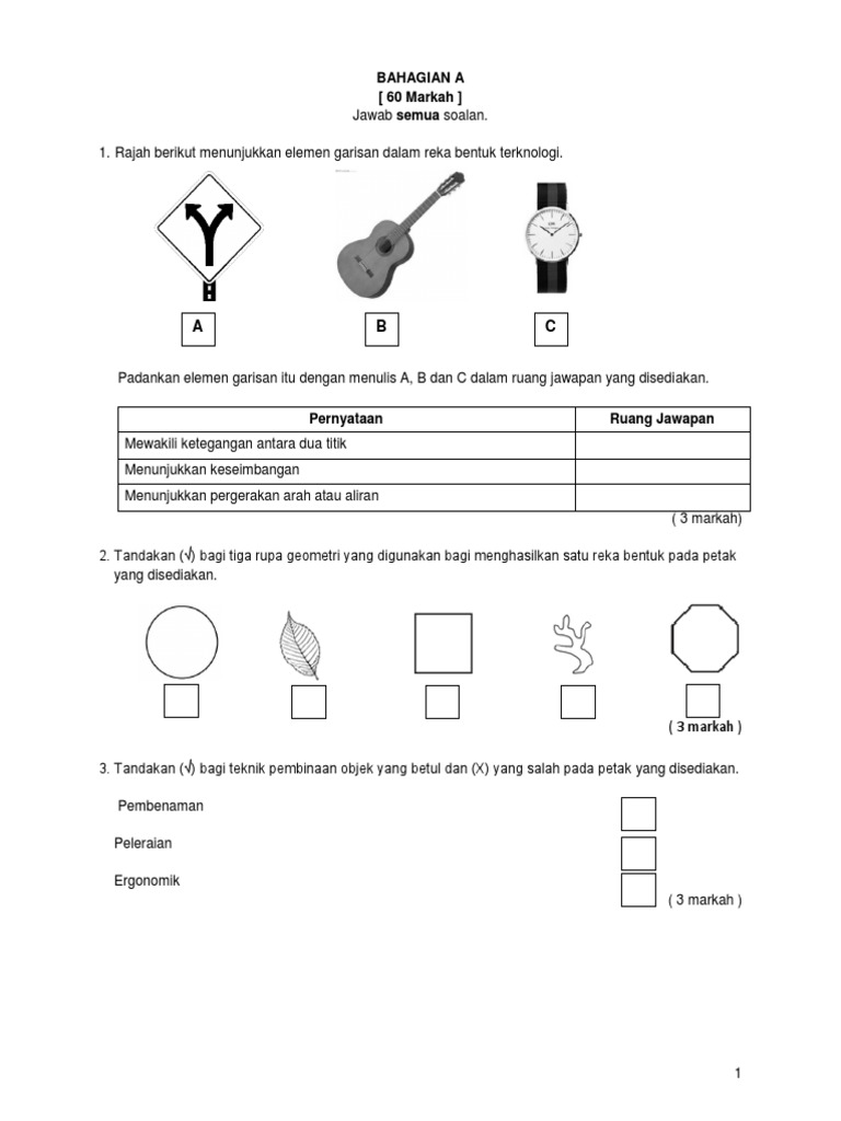 Peperiksaan Akhir Tahun RBT | PDF