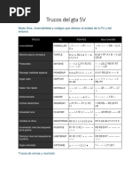 GTA 5 Command Line Options List | PDF