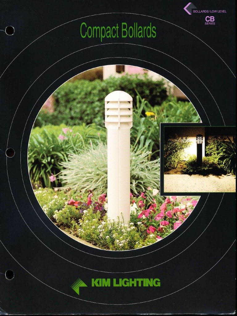 Kim Lighting CB Series Compact Bollard Brochure 1994 | Download Free ...