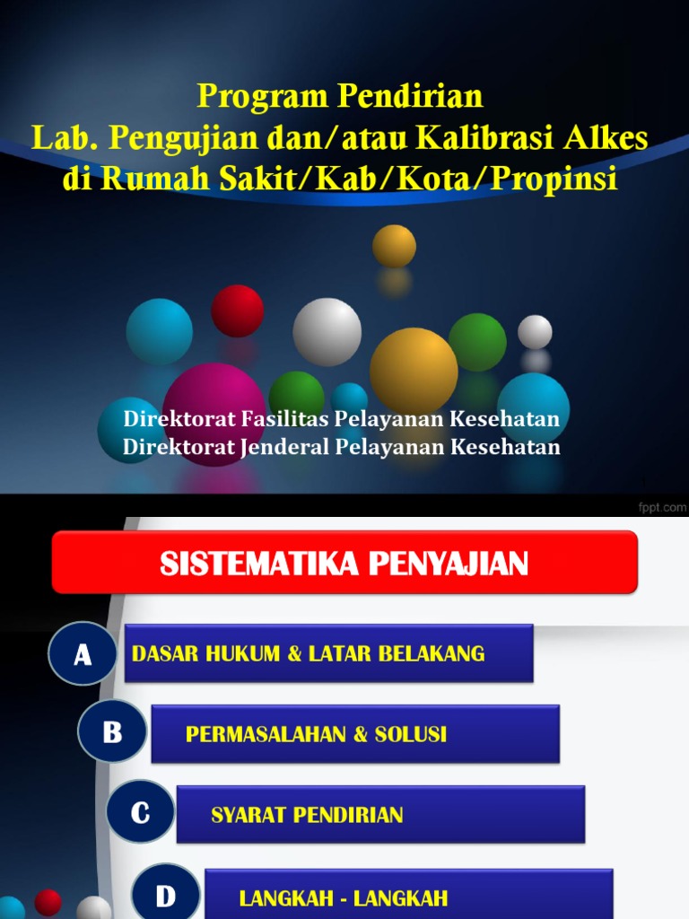Pendirian Lab Kalibrasi | PDF