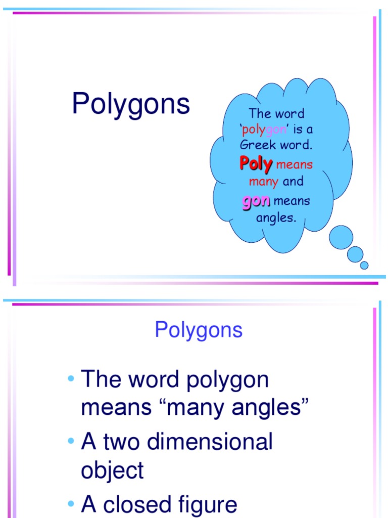 Polygons | PDF | Polygon | Elementary Geometry