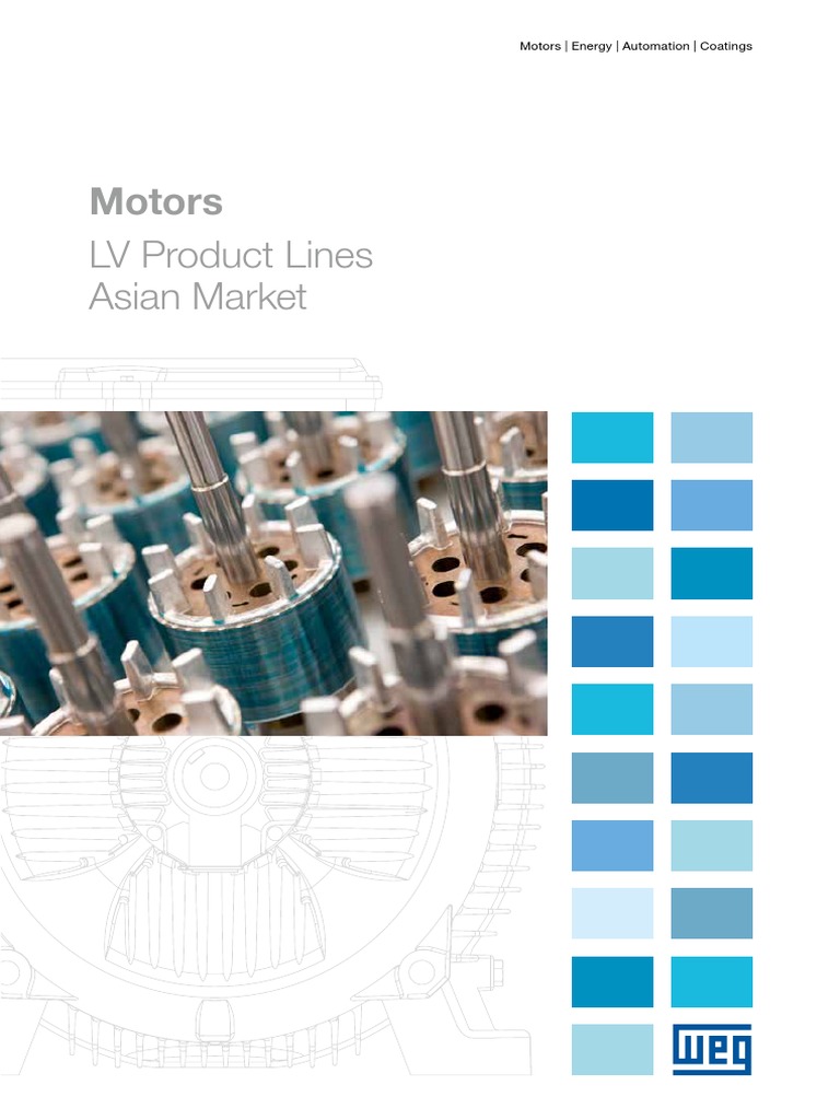 WEG High Efficiency Motors Overview | PDF | Power Inverter | Engines