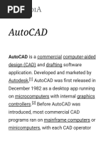 AutoCAD Version History | PDF | Microsoft Windows | Auto Cad
