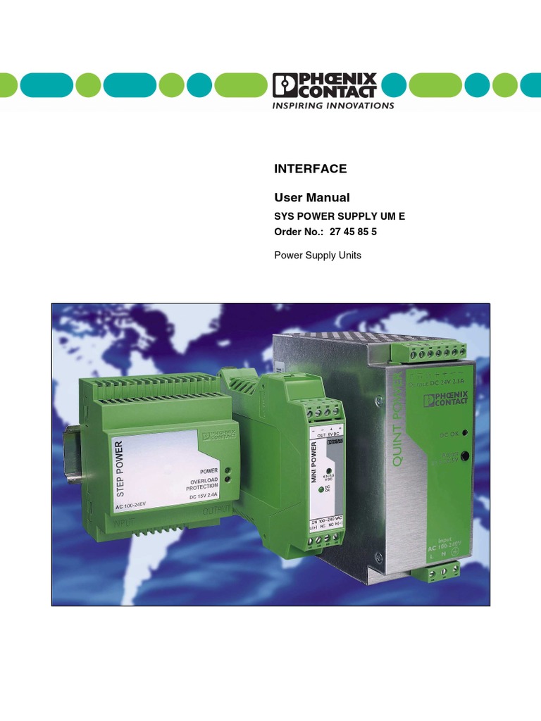 5598 en 03 PDF | PDF | Rectifier | Power Supply