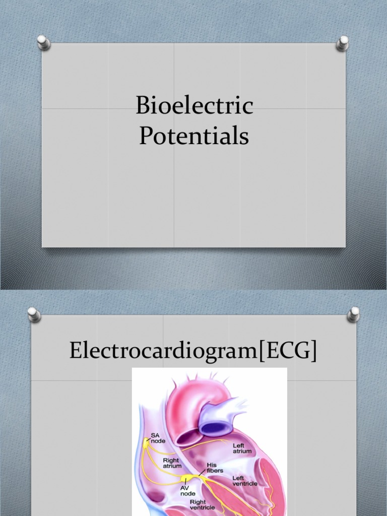 Bioelectric Potentials and ECG Overview | PDF | Electroencephalography ...