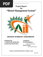 Hostel Management System | PDF | Software Testing | Databases