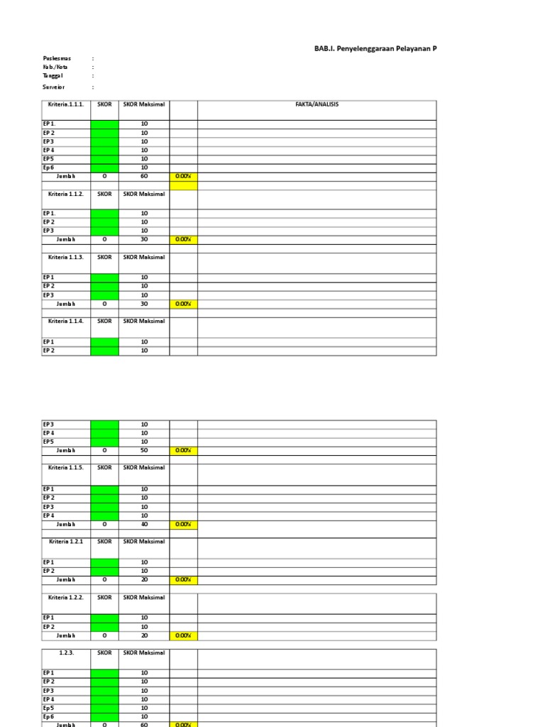Form Self Assesment | PDF