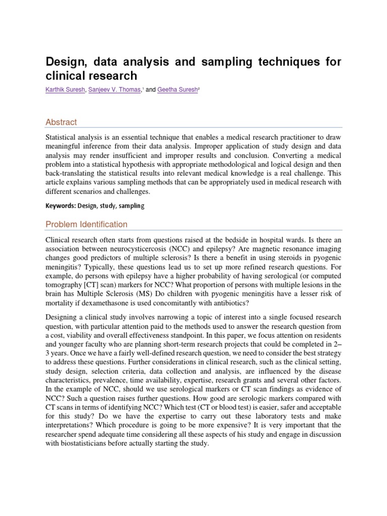 Sampling Journal | Sampling (Statistics) | Validity (Statistics)