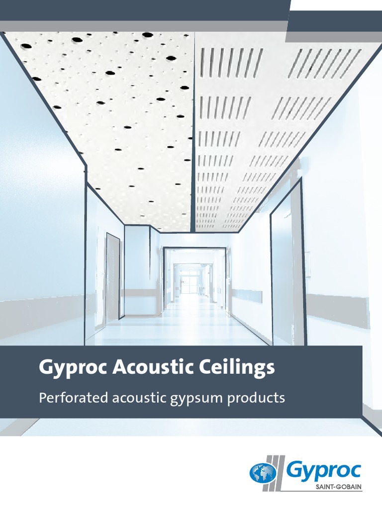 Gyproc Productbrochures Acousticceilingsbrochure | PDF | Volatile ...