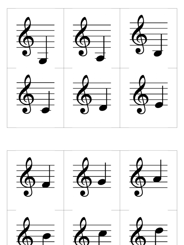 Violin Flash Cards | PDF