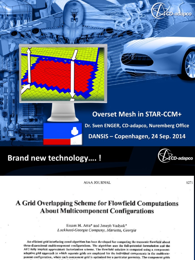 Overset Mesh in StarCCM | PDF | Friction | Applied Mathematics