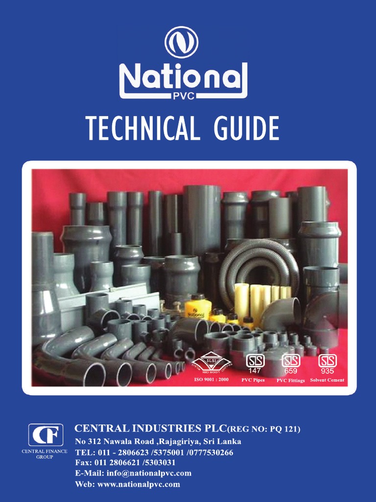 National PVC Technical Guide Book | PDF | Polyvinyl Chloride | Pipe ...