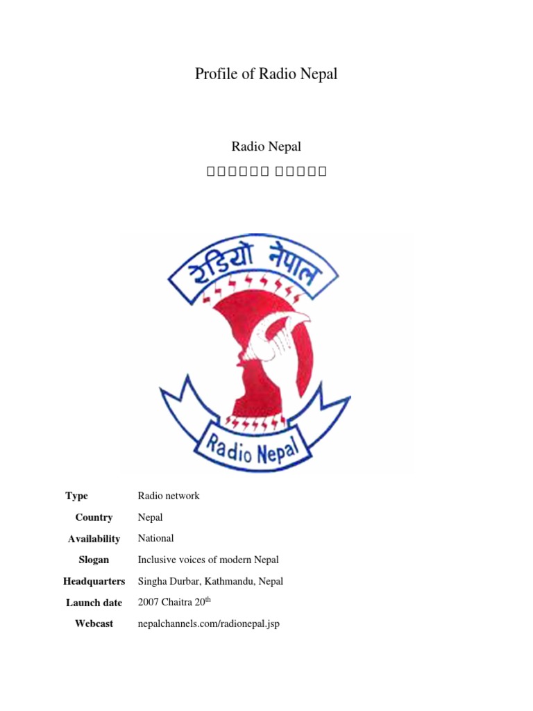 Establishment of Radio Nepal in 1951 | PDF | Radio | Mass Media