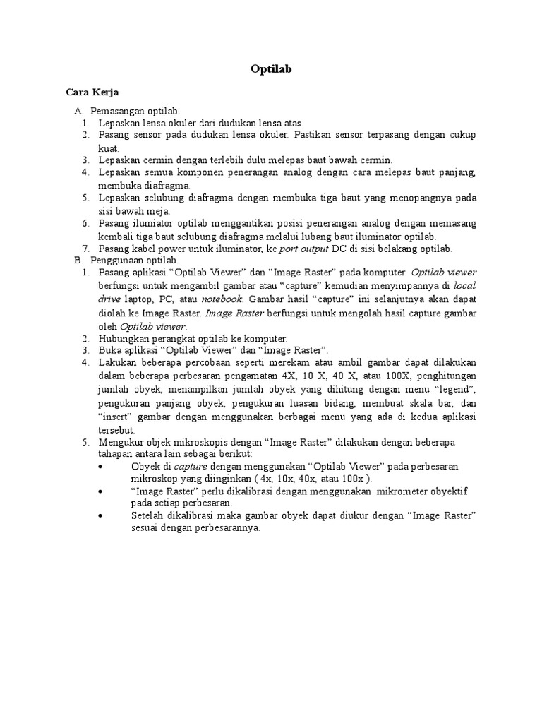 Optilab | PDF