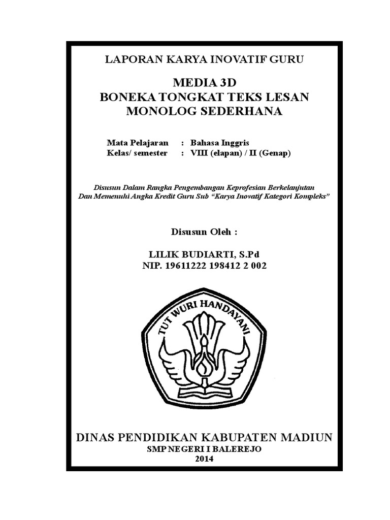 Karya Inovatif Bu Lilik | PDF