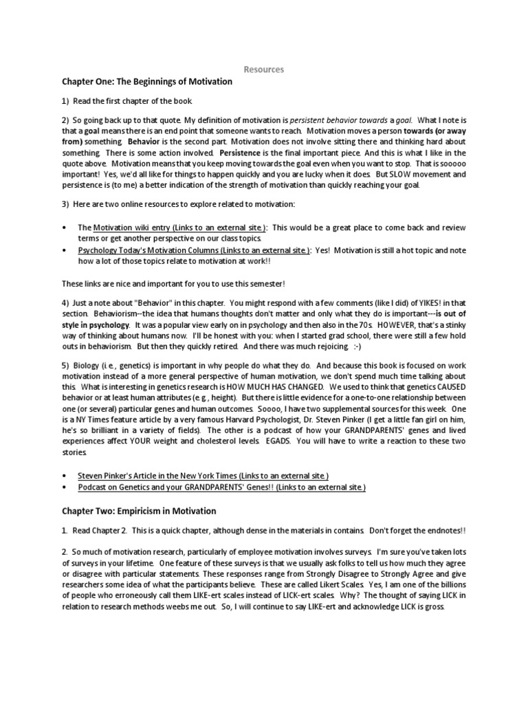 Motivation - Resources | PDF | Self Efficacy | Motivation