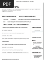 BOS Fluid - Water Hammer (Part 1) - Using CAESAR II | PDF