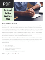 How To Write An Hpi | PDF | Pain | Thorax