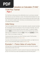 TI-84 Plus NPV and IRR Guide | PDF | Internal Rate Of Return | Net ...