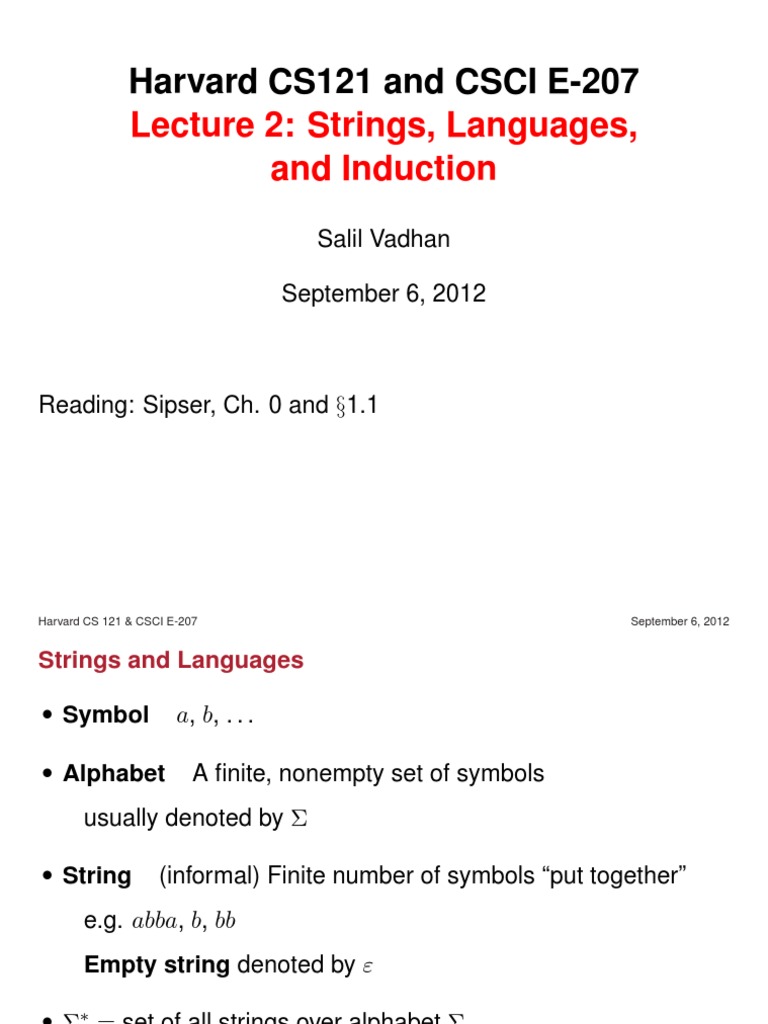 Strings PDF | PDF | String (Computer Science) | Mathematical Proof