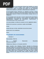 Ejemplo de Carta Con Aviso de Anexos | PDF
