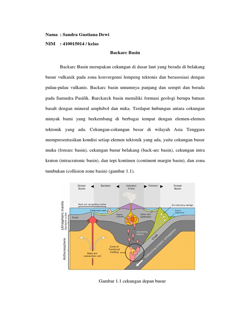 Back Arc Basin | PDF | Sains & Matematika | Sejarah