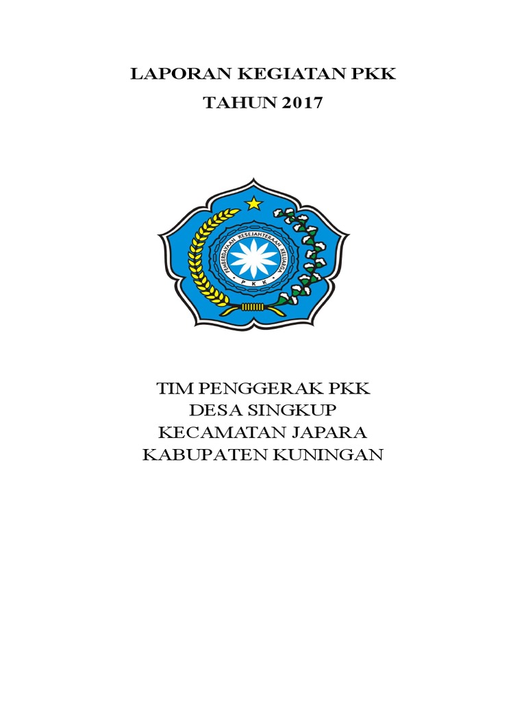 Laporan Kegiatan PKK | PDF