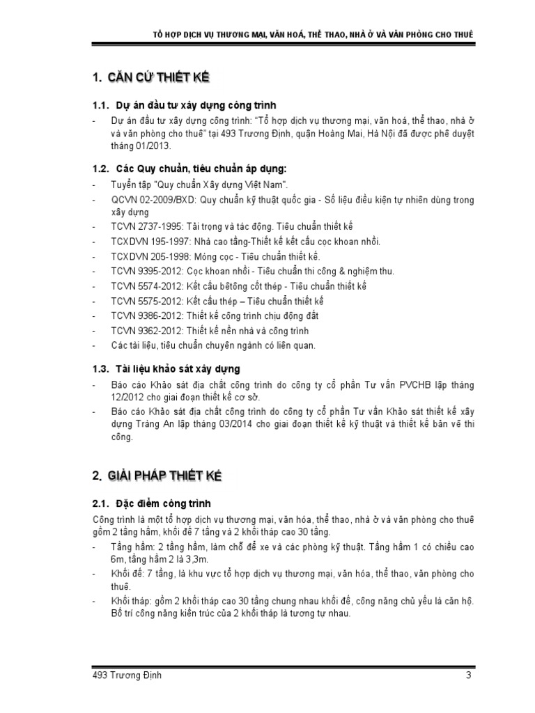 Thuyet Minh TKKT MGHn2 | PDF