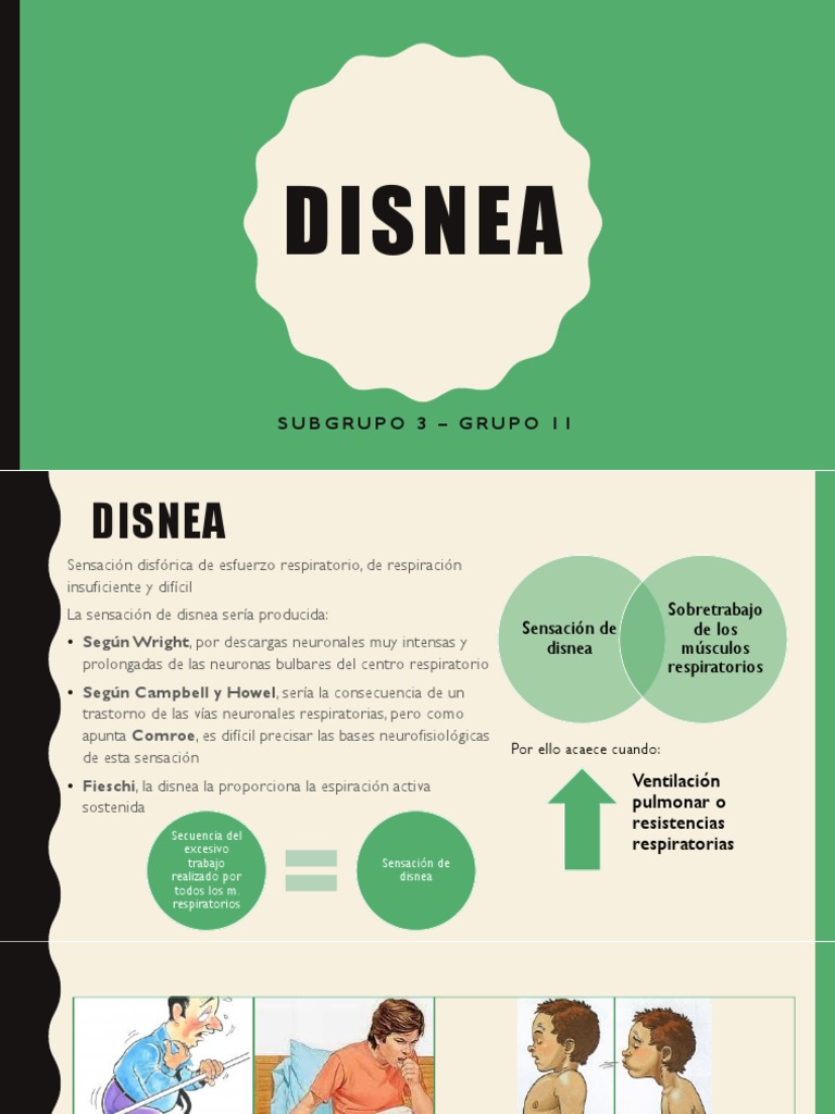 Hipoxia y Disnea: Causas y Tipos | PDF | Sistema respiratorio | Hipoxia ...
