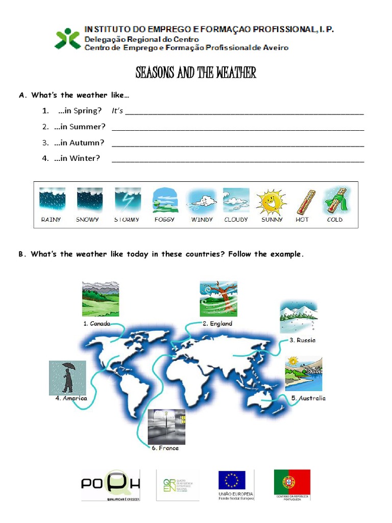 Weather Learning for Kids | PDF